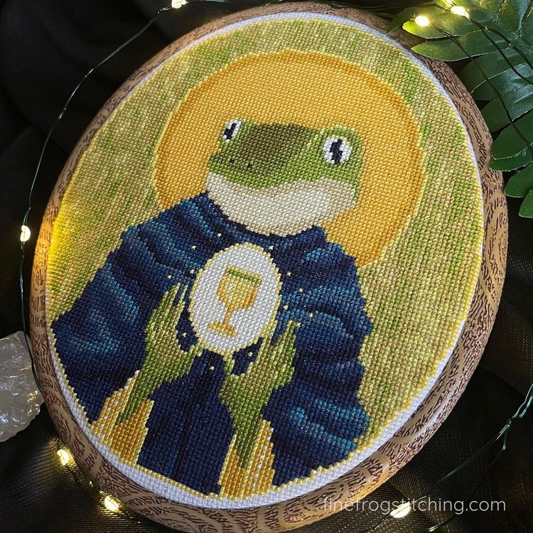 Fine Frog Stitching